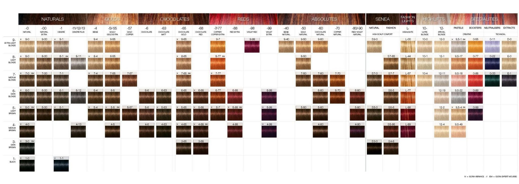 IGORA ROYAL Schwarzkopf Professional Hair Colour Global Hair Beauty
