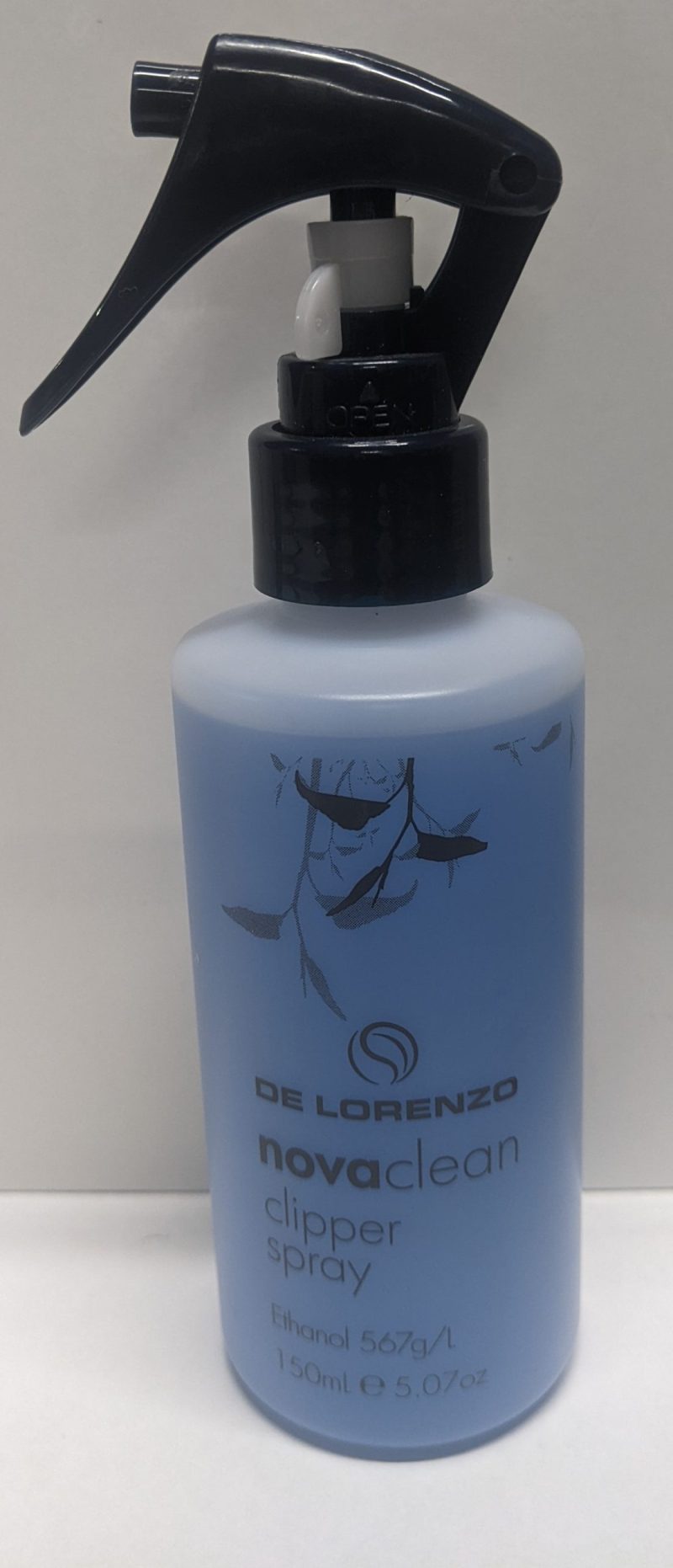 De Lorenzo Novaclean Clipper Spray 150ml - Global Hair & Beauty Supplies